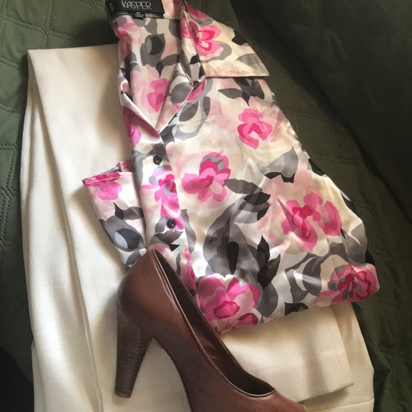 Kasper | Tops | Nwt 2 For 4wonderfully Happy Shades Of Pink | Poshmark